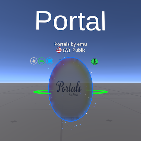 How to Place a Portal in Your VRChat World | emu-v.com